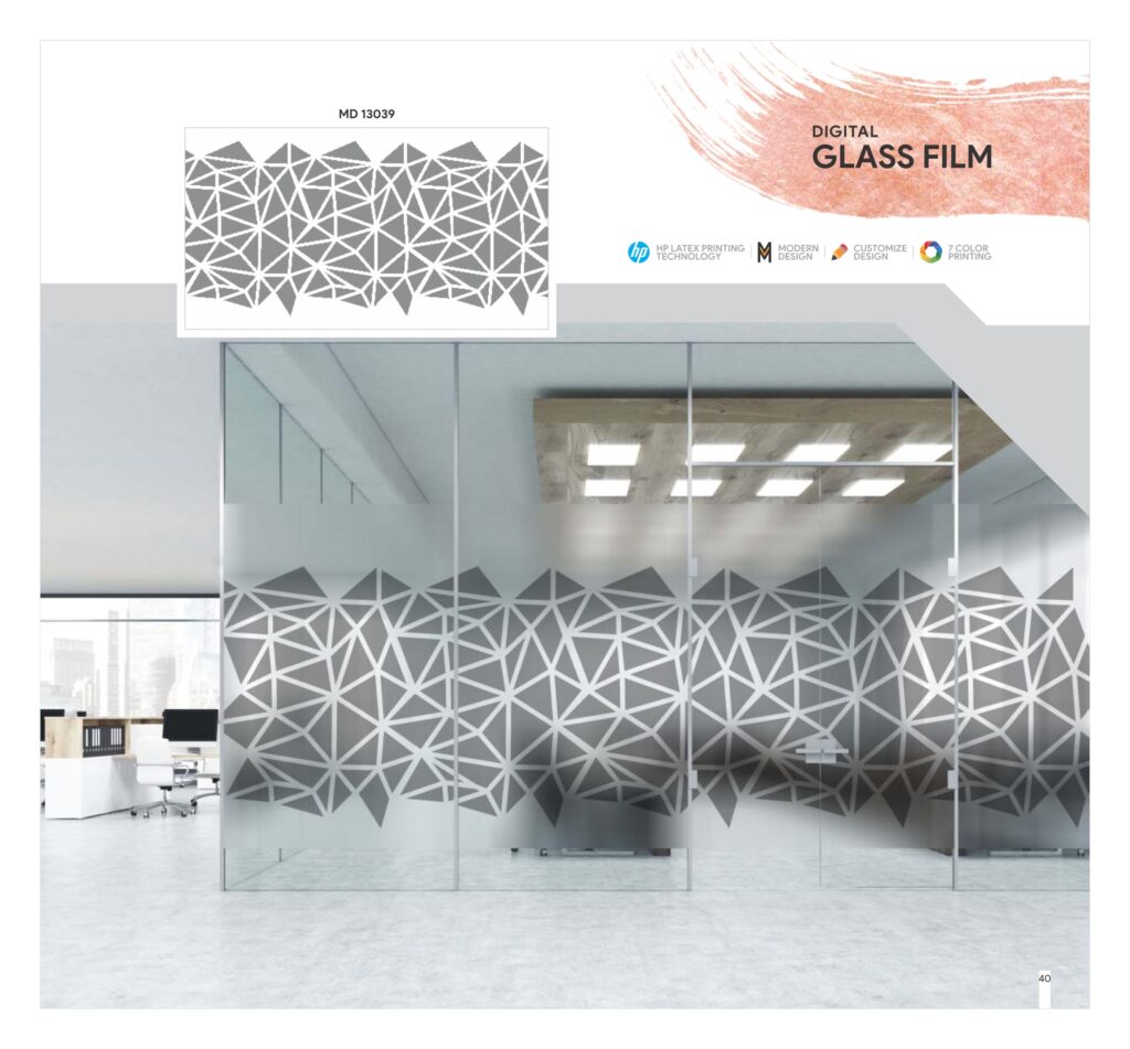 Decorative Glass Film 0038 – Ambica Wallpaper